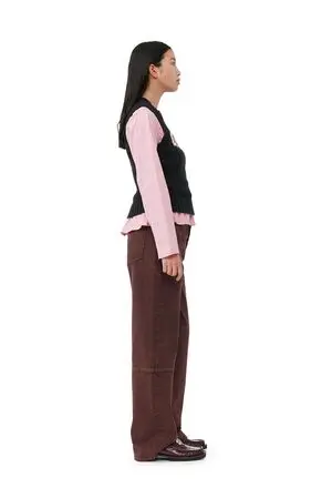 GANNI Cotton Rope Vest