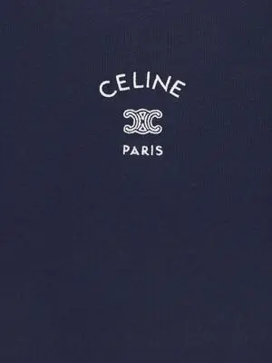 Celine Cotton Jersey T-shirt