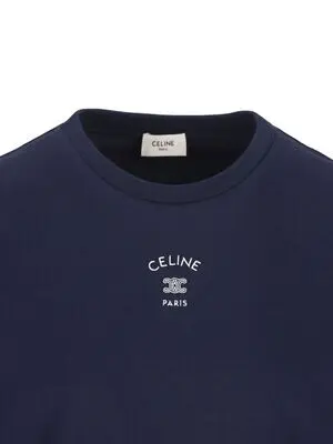 Celine Cotton Jersey T-shirt