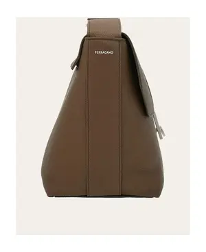FERRAGAMO Logo Mailman Shoulder Bag