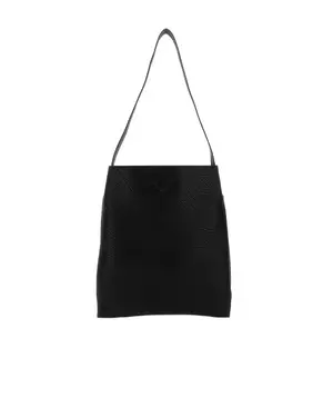 Prada Logo Shoulder Bag - Black