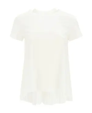 Sacai Pleated T-shirts For Women