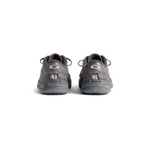 Balenciaga Distressed Calfskin Leather Sneakers