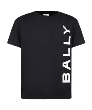 Bally Logo Printed Crewneck T-shirt