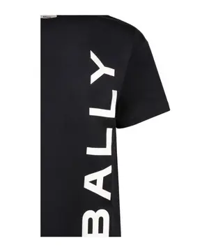 Bally Logo Printed Crewneck T-shirt