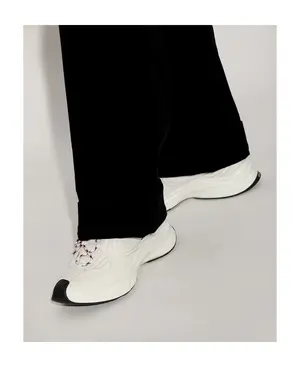 Gucci Perforated Logo Lace-up Sneakers