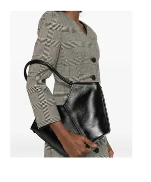 Hereu Double Handle Handbag With Pouch
