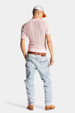 Dsquared2 Ripped Straight-leg Jeans