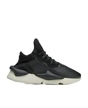 Y3 Kaiwa Lace-up Sneakers - Black