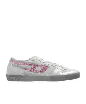 DIESEL® S-leroji D1 Logo Patch Sports Low Top Sneakers