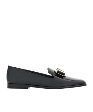 FERRAGAMO Vara Plate Loafers
