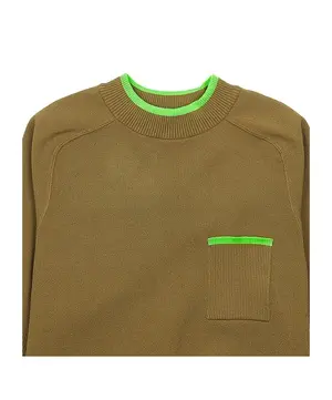 Max Mara Round Neck Sweater With Ribbed Details