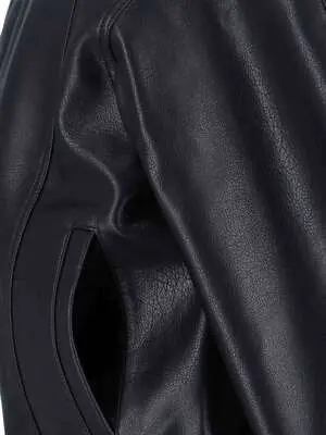 THE FRANKIE SHOP Prescott Oversized Leather Jacket