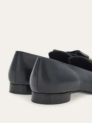 FERRAGAMO Double-bow Slip-on Loafers