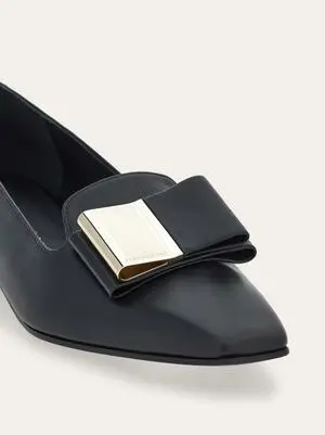 FERRAGAMO Double-bow Slip-on Loafers