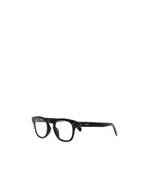 Celine Logo Eyeglasses - Black