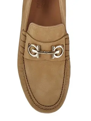 FERRAGAMO Grazioso Logo Plaque Loafers