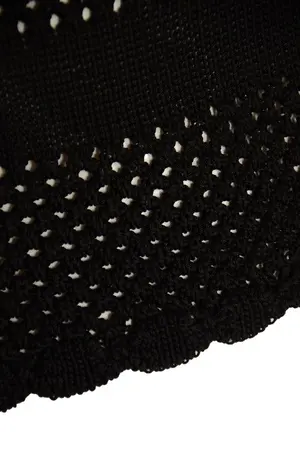 A.p.c. Needle Knit Vest - Black