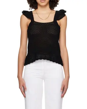 A.p.c. Needle Knit Vest - Black