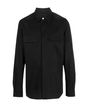 Rick Owens Long-sleeve Cotton Shirt