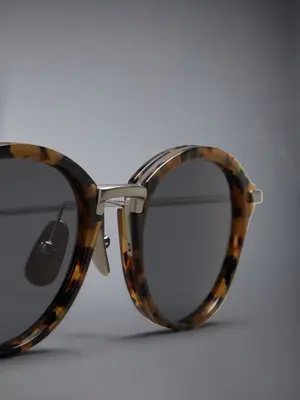 Thom Browne Round Frame Sunglasses
