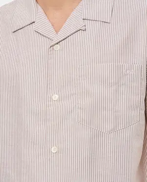 A.p.c. Lloyd Short-sleeved Striped Shirt