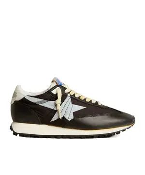 GOLDEN GOOSE Star Patch Panelled Sneakers