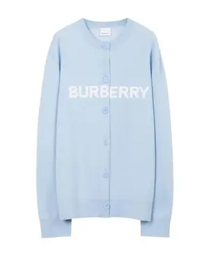 Burberry Logo-print Knit Cardigan