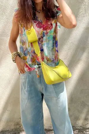 Prada Logo Shoulder Bag
