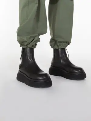 Max Mara Cotton Satin Parachute Trousers