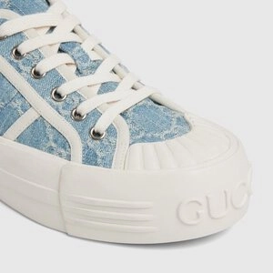 Gucci Low Top Sneakers With Contrasting Trim