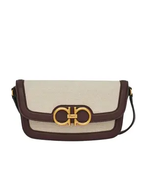 FERRAGAMO Trapezio Small Crossbody Bag