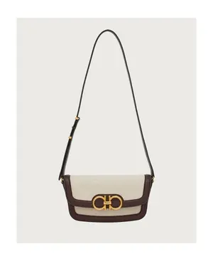 FERRAGAMO Trapezio Small Crossbody Bag