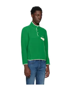 SPORTY  RICH Sporty & Rich Funnel Neck Long-sleeved Jumper