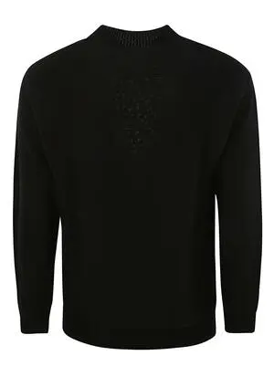 C.P. COMPANY Logo-patch Cotton Jumper