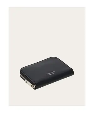 FERRAGAMO Logo Clip Card Holder