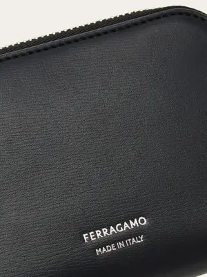 FERRAGAMO Logo Clip Card Holder