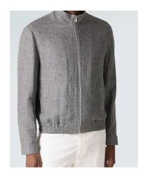 Brunello Cucinelli Silk, Linen, And Wool Jacket
