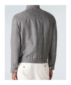 Brunello Cucinelli Silk, Linen, And Wool Jacket