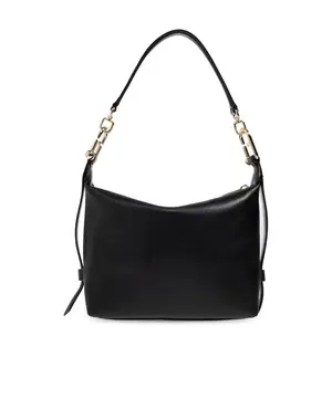 Furla Small Tonie Chain-detail Leather Tote Bag - Black