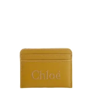 Chloé Logo Clip - Brown