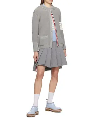 Thom Browne Horizontal-stripe Knitted T-shirt