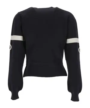 Gucci Interlocking G Crewneck Jumper With Contrasting Stripes