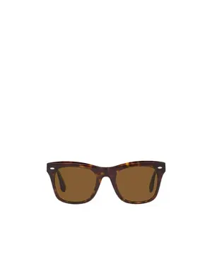 Oliver Spencer Tortoiseshell-effect Square-frame Sunglasses - Brown