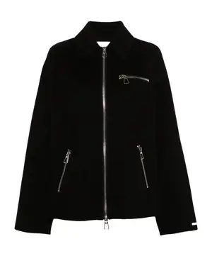 Sportmax Zip-up Long-sleeved Jacket