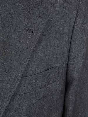 Brunello Cucinelli Single-breasted Suit Set - Black