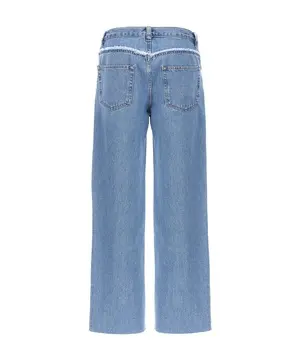 A.p.c. Relaxed Fit Raw Edge Jeans