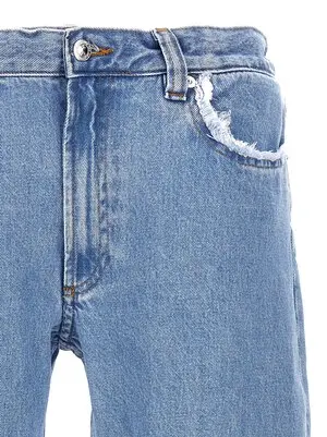 A.p.c. Relaxed Fit Raw Edge Jeans