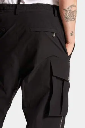 Dsquared2 Baggy Fit Pleated Cargo Pants