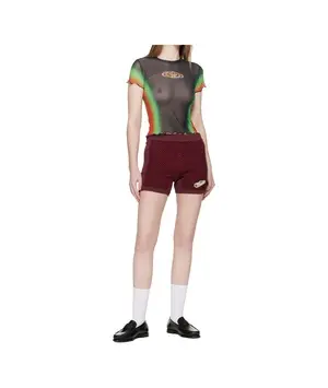 Casablanca Printed Mesh T-shirt